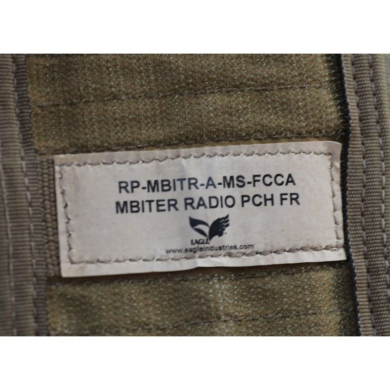 イーグルMBITRラジオポーチFR仕様MULTICAM迷彩 新品 - ミリタリーサープラス キャンプ・ビッキー